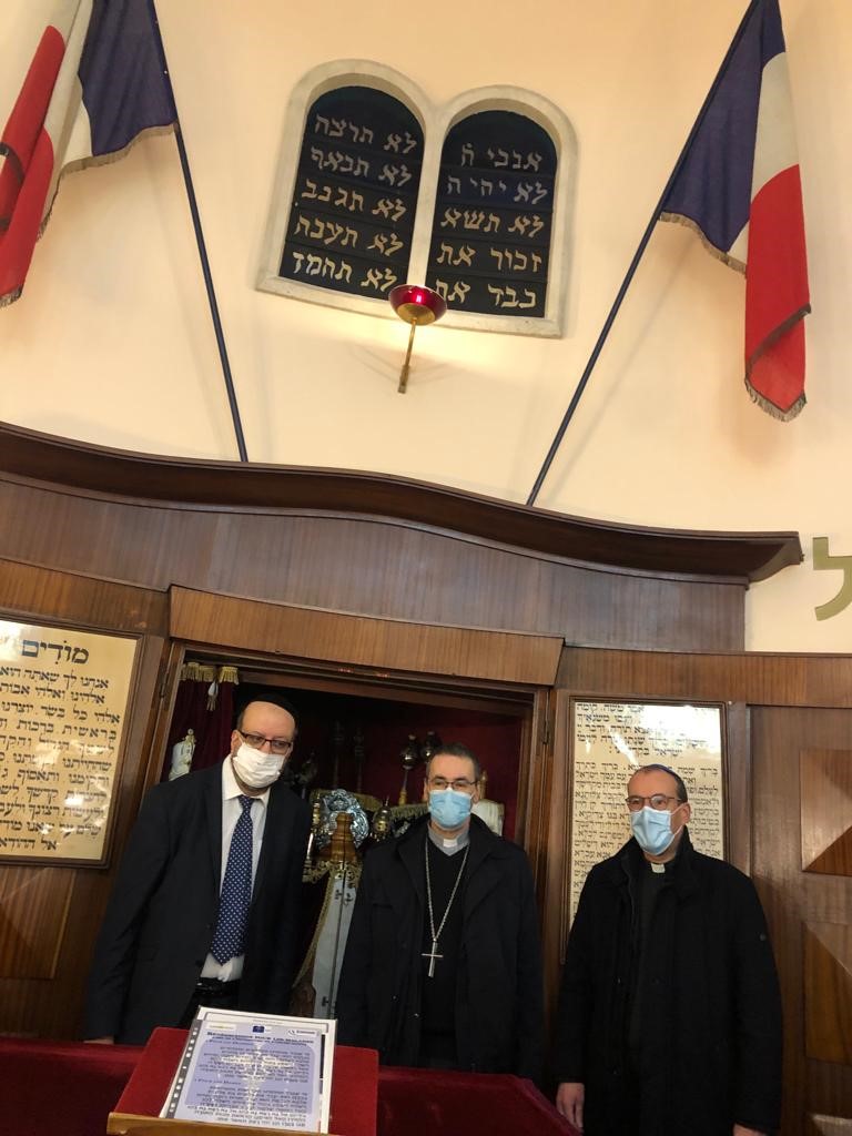 Mgr Habert, invité par la communauté juive de Caen : une dimension ...